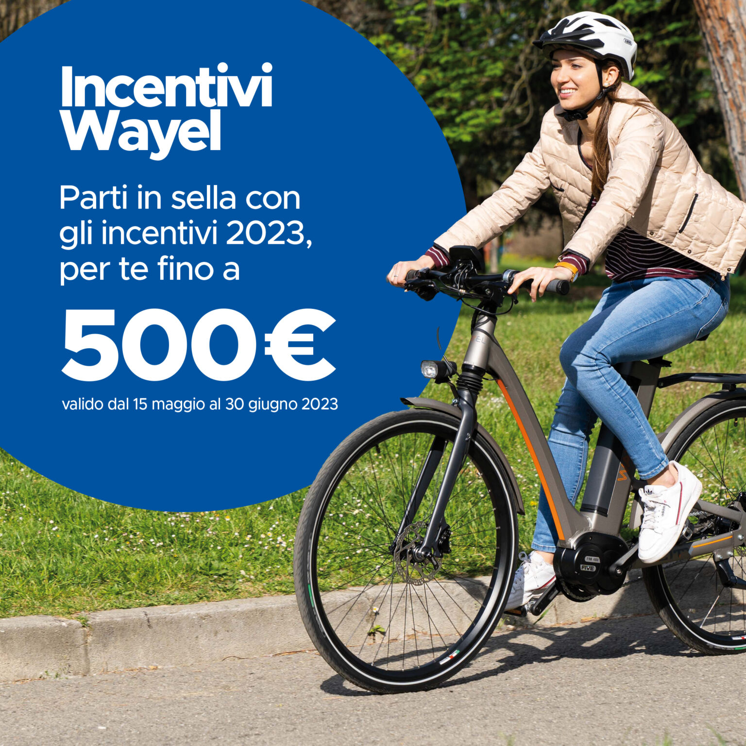 A giugno approfitta degli incentivi sull'ebikes WAYEL | www.wayel.it